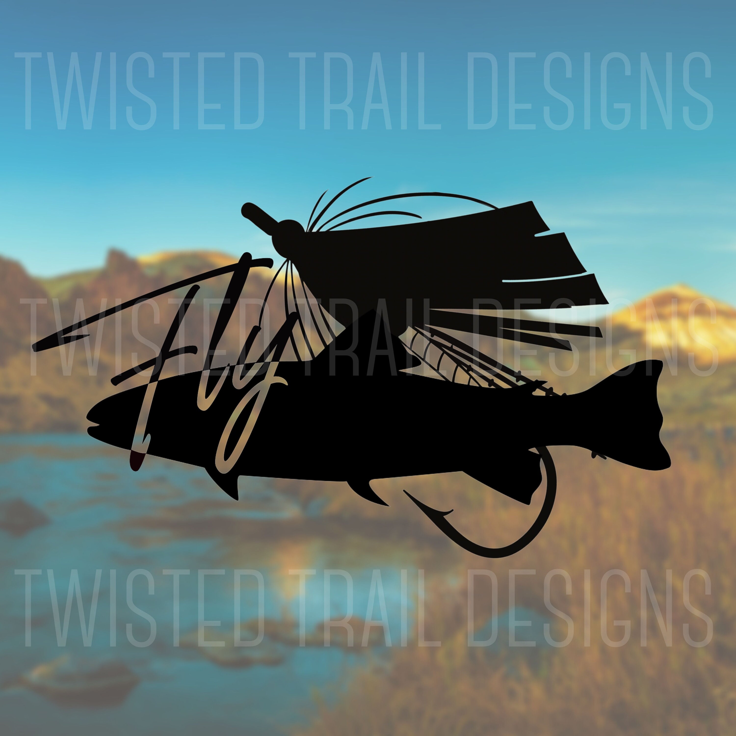 Fly Fishing Vinyl Decals at Victoria Jenkins blog