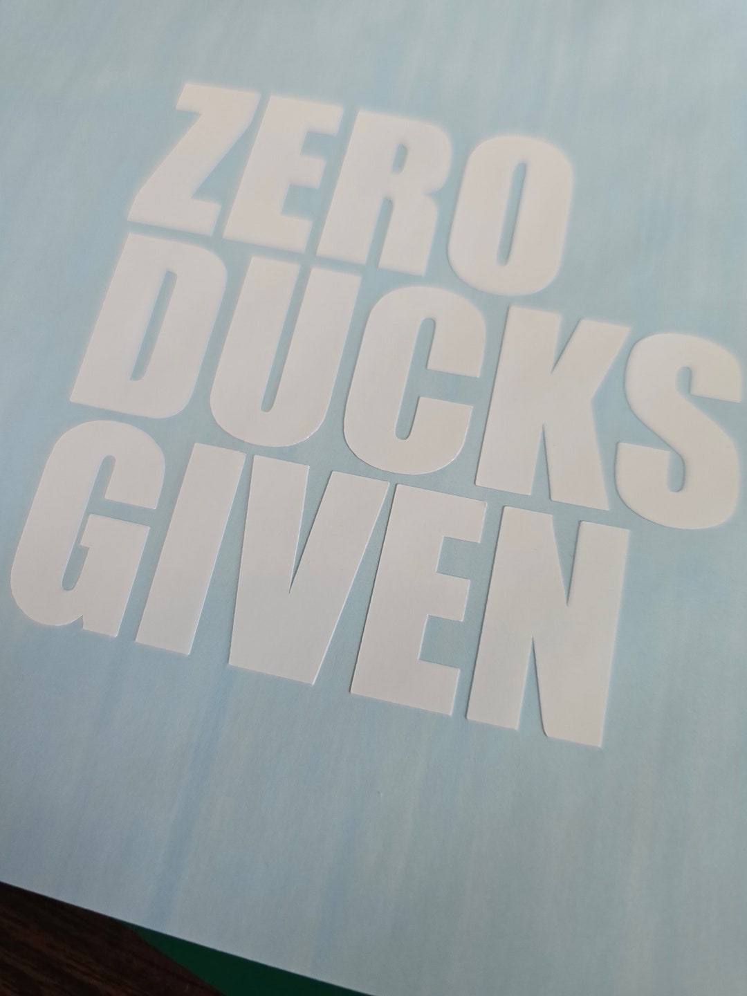 Ford Bronco / Jeep Sticker Zero Ducks Given - Etsy