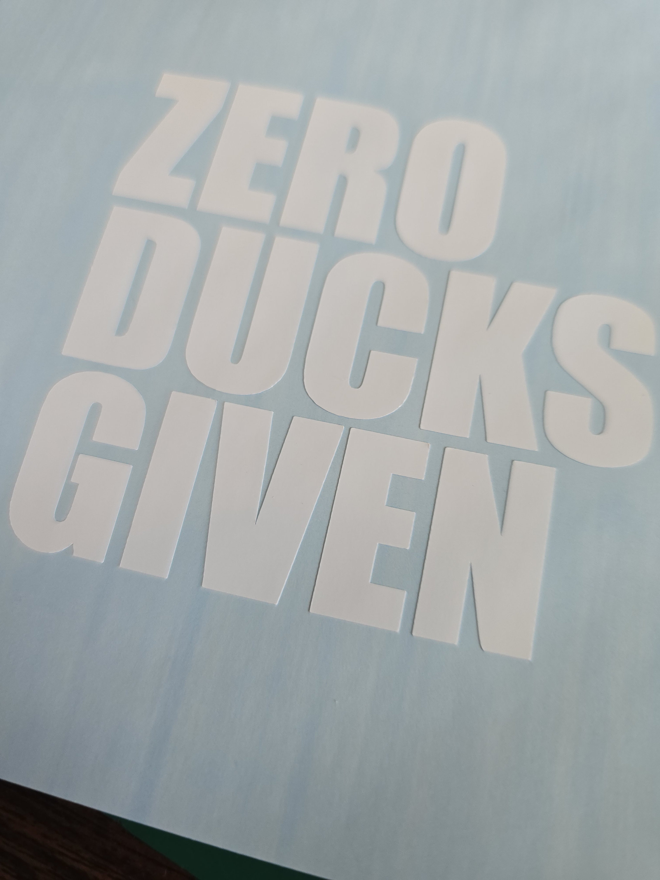 Ford Bronco / Jeep Sticker Zero Ducks Given - Etsy