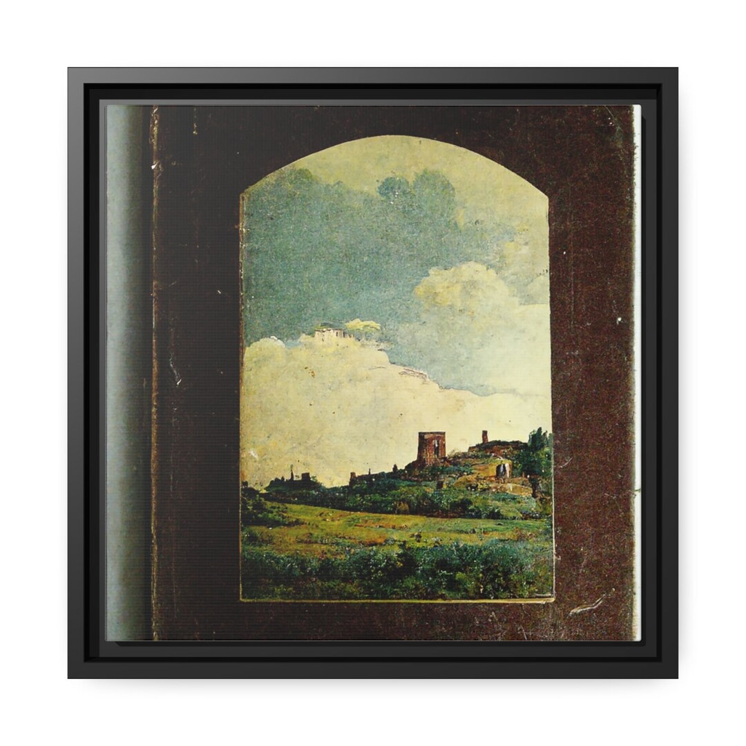 Solace Vista IV Aesthetic Vintage Art, Giclée, Matte Canvas,quiet ...