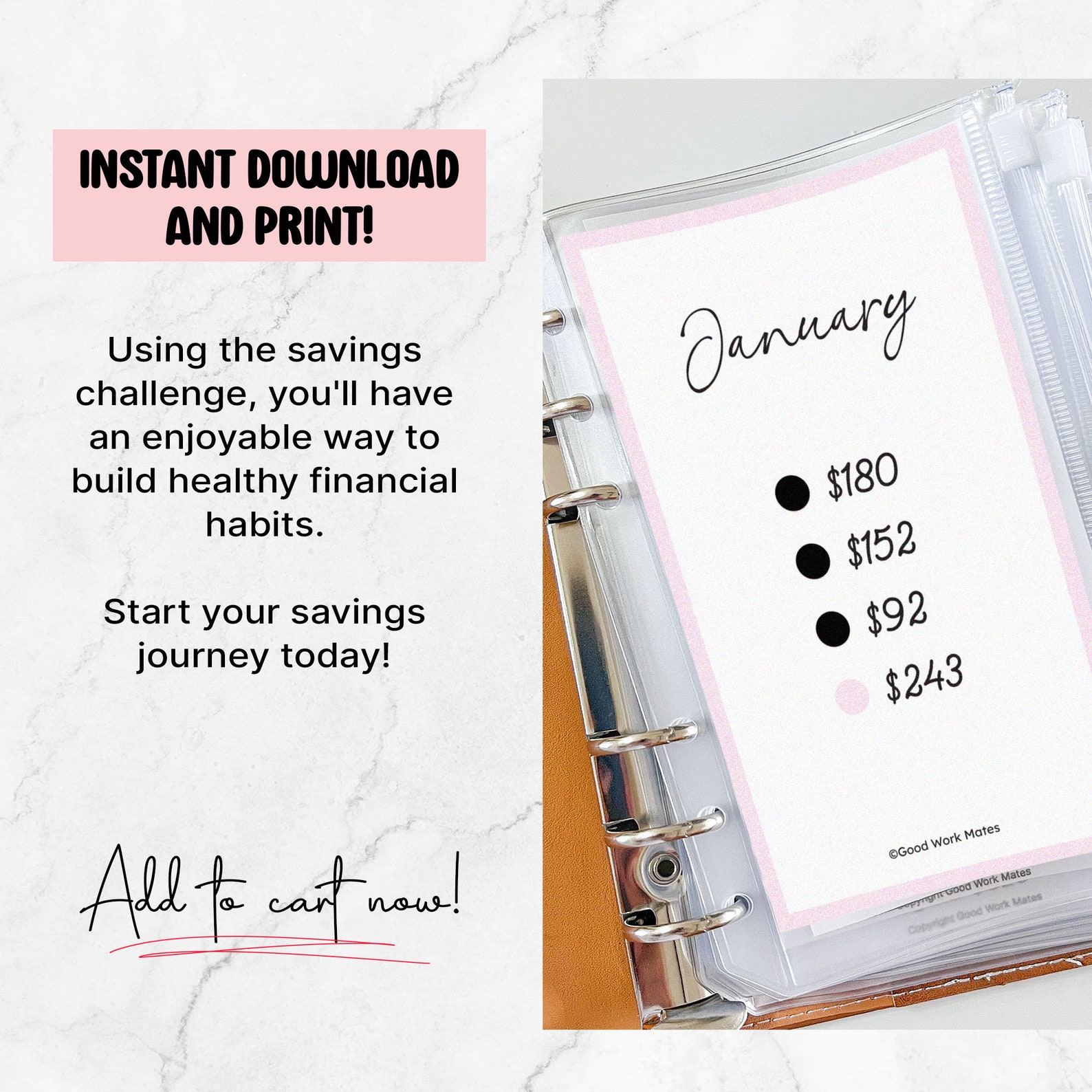 8K Budget Savings Challenges, Save 8000 a Year, 8k Savings Challenge ...