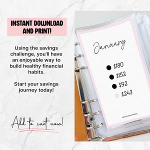 8K Budget Savings Challenges, Save 8000 a Year, 8k Savings Challenge ...