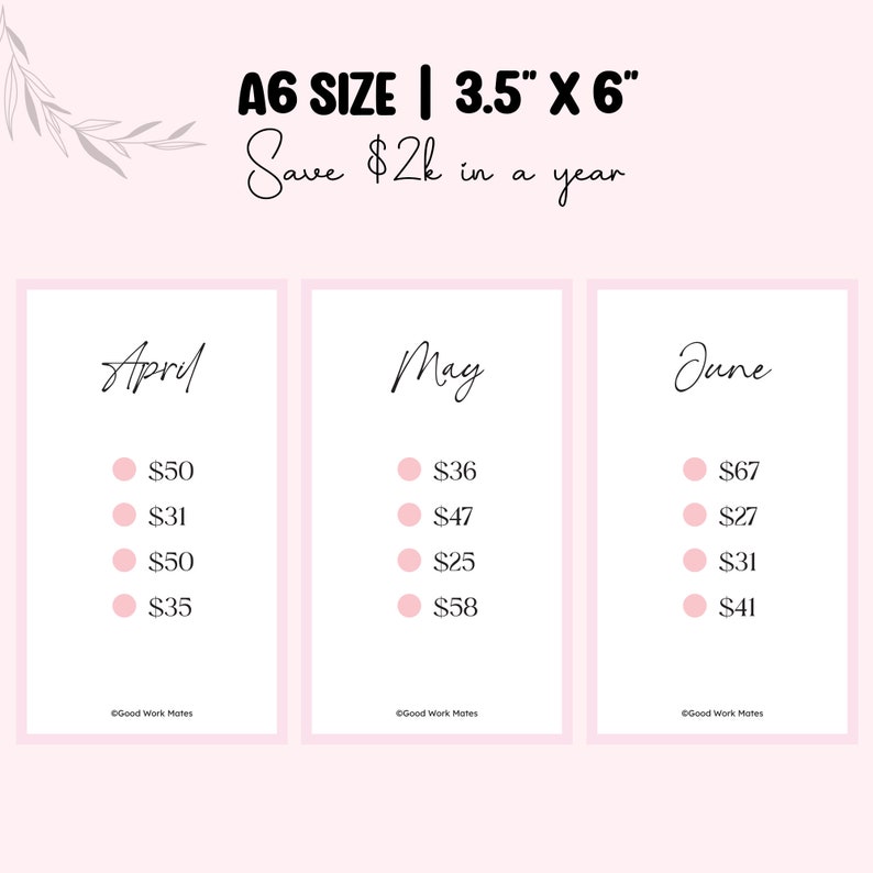 2k Printable Savings Challenge Bundle, Save 2000 a Year, 2k Savings ...