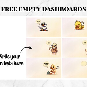 A6 Funny Ducks Dashboards Envelopes Inserts, A6 Envelopes Binders, A6 ...