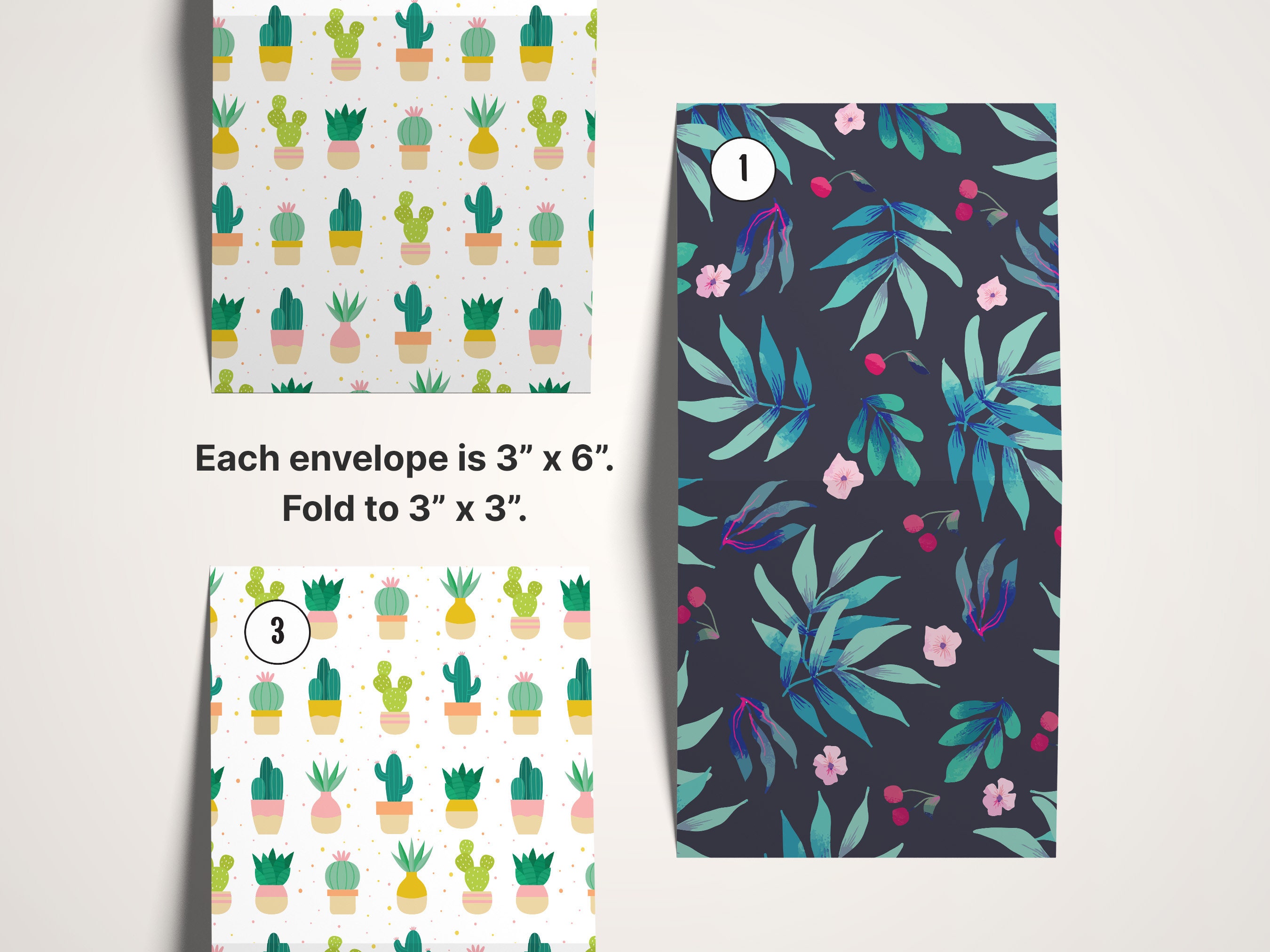 100 Envelope Challenge Set Printable Plant Theme, 100 Cash Envelope Box ...