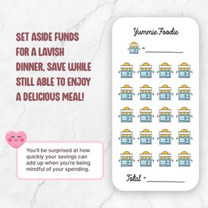 Eating Out Savings Challenge, Food Sinking Funds, Cash Stuffing ...