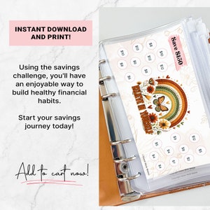 A6 Positive Quotes Low Income Savings Challenge, Money Savings ...