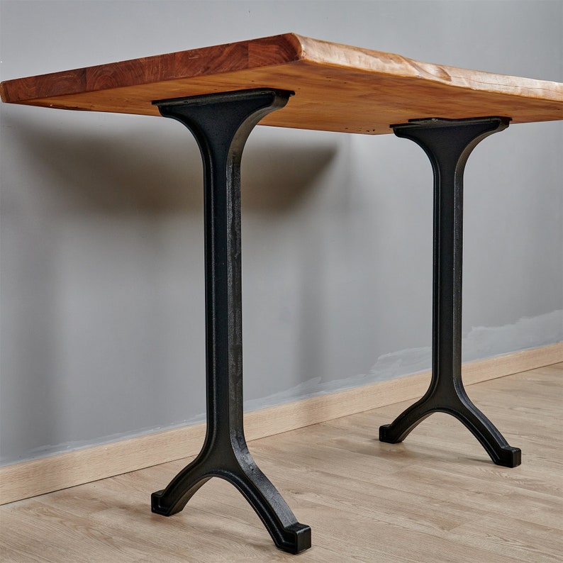 Heavy Duty Metal Y Table Legs Set of 2 Industrial Legs - Etsy