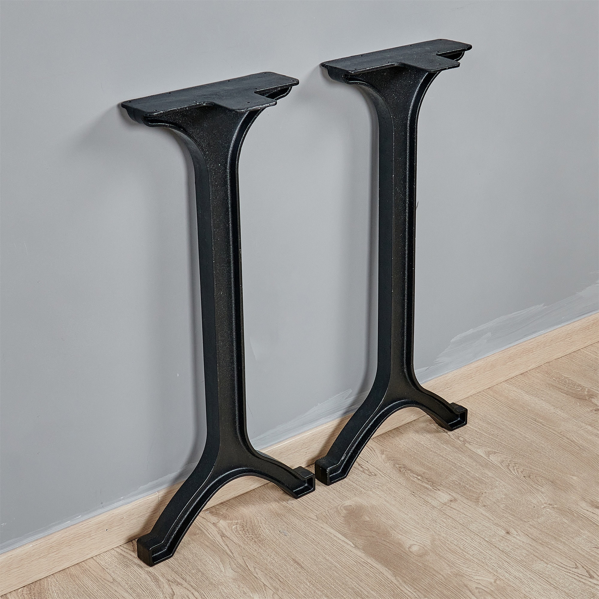 Heavy Duty Metal Y Table Legs Set of 2 Industrial Legs - Etsy
