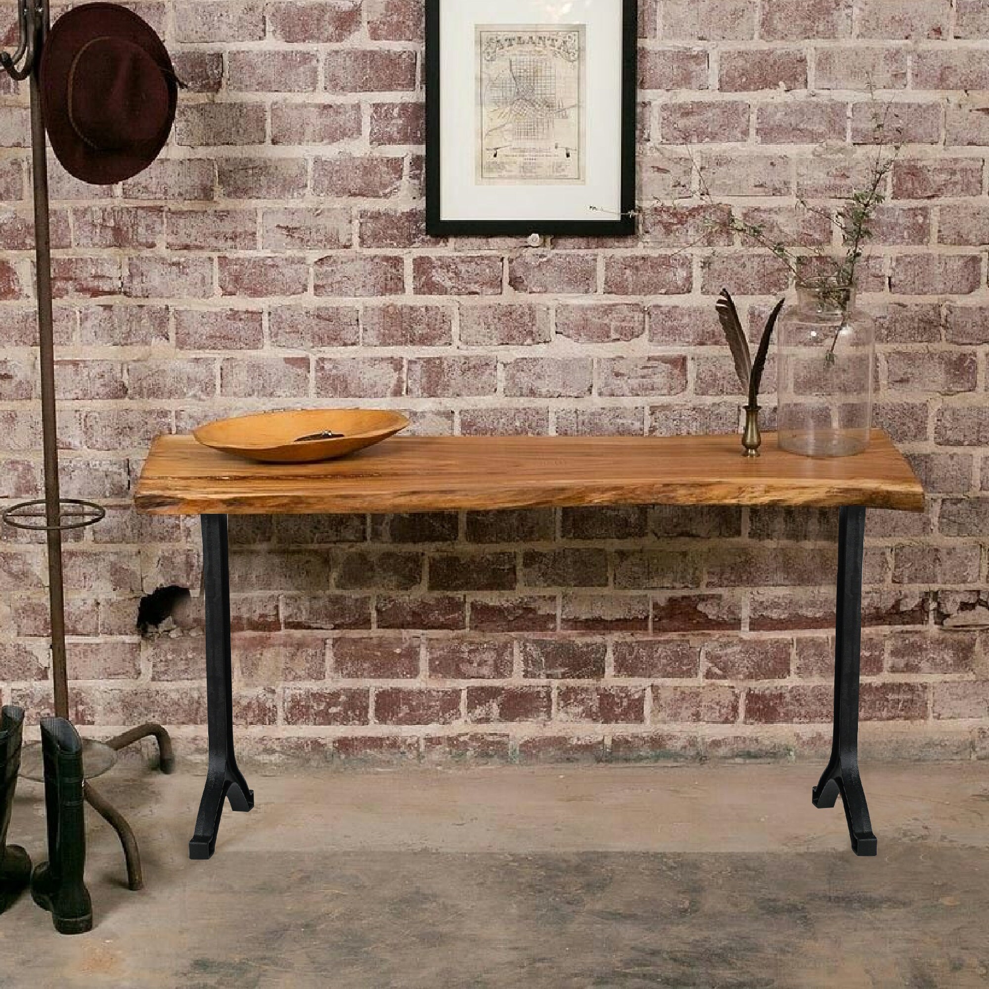 Heavy Duty Metal Y Table Legs Set of 2 Industrial Legs - Etsy