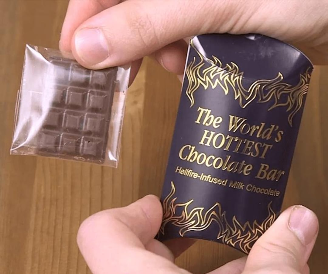 World's Hottest Chocolate - Hellfire Infused Chocolate Bar | Made From ...