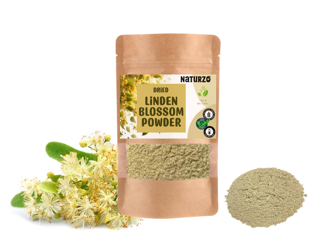 Dried Linden Flower Powder | Dehydrated Blossom 100% Natural Herbs for ...