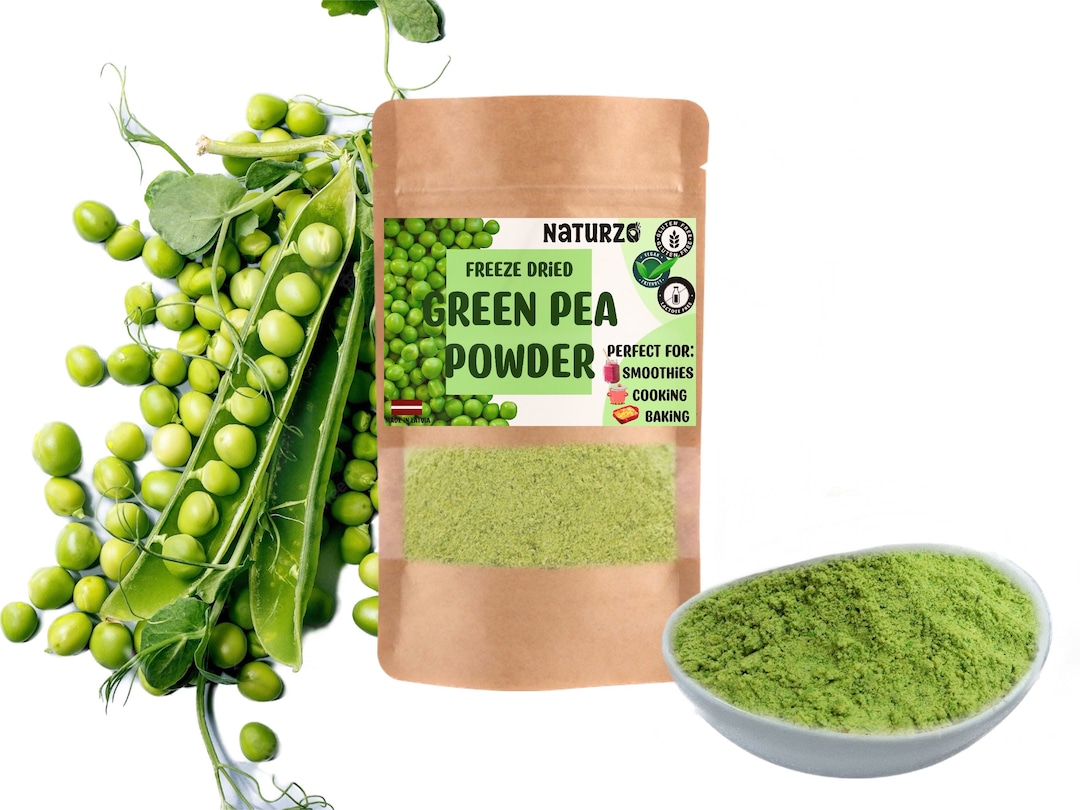 Freeze Dried Green Pea Powder Gluten Free Flour Without Additives ...