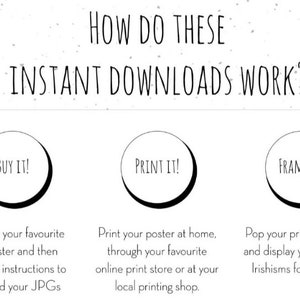 Irish Goodbye Wall Print Irish Slang Wall Prints wall irish prints ...