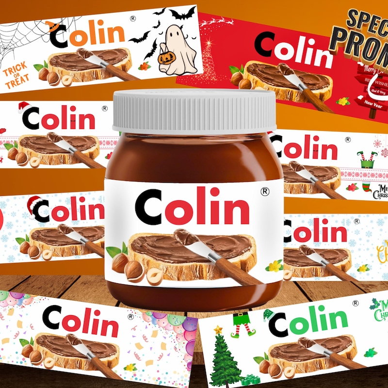 Etichetta nutella personalizzata - Etsy Italia