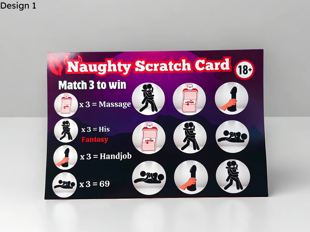 Reveal Gift Scratch Card Gift for Him, Best Gifts for Valentines Day ...