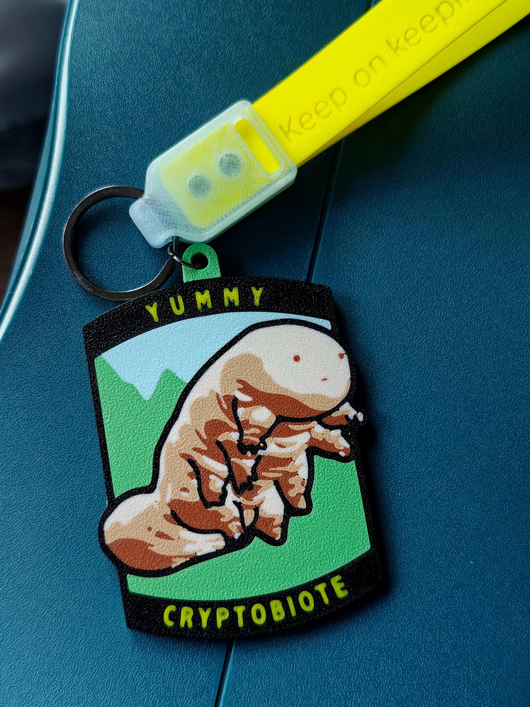 3D Printed Keychain Featuring a Death Stranding-inspired Cryptobiote ...