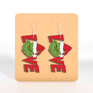 Movie Character Earrings Svg, Earring Christmas Svg, Movie Christmas ...
