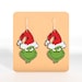Movie Character Earrings Svg, Earring Christmas Svg, Movie Christmas ...
