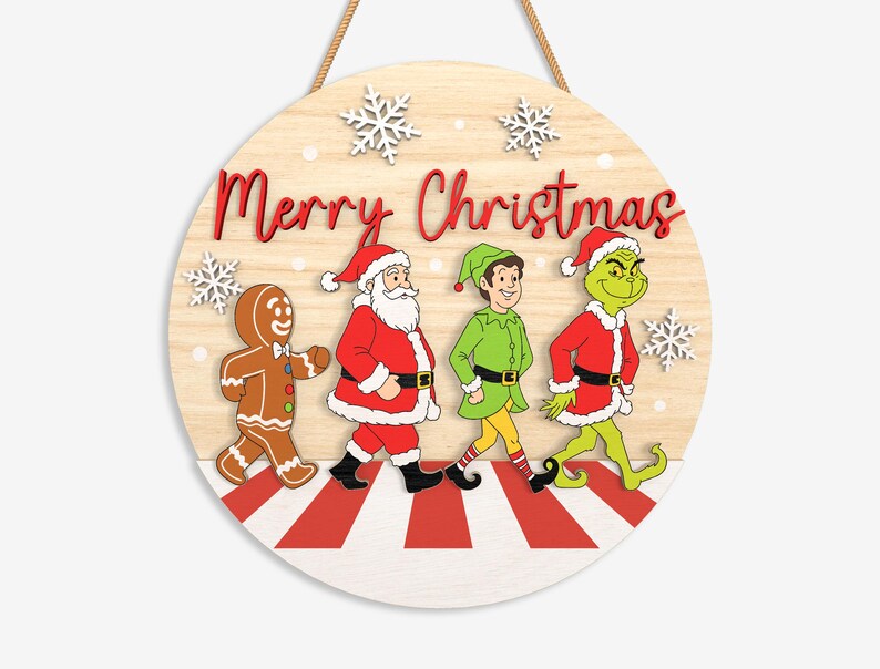 Christmas Ornament Bundle SVG, Funny Holiday Laser Cut File , Layered ...