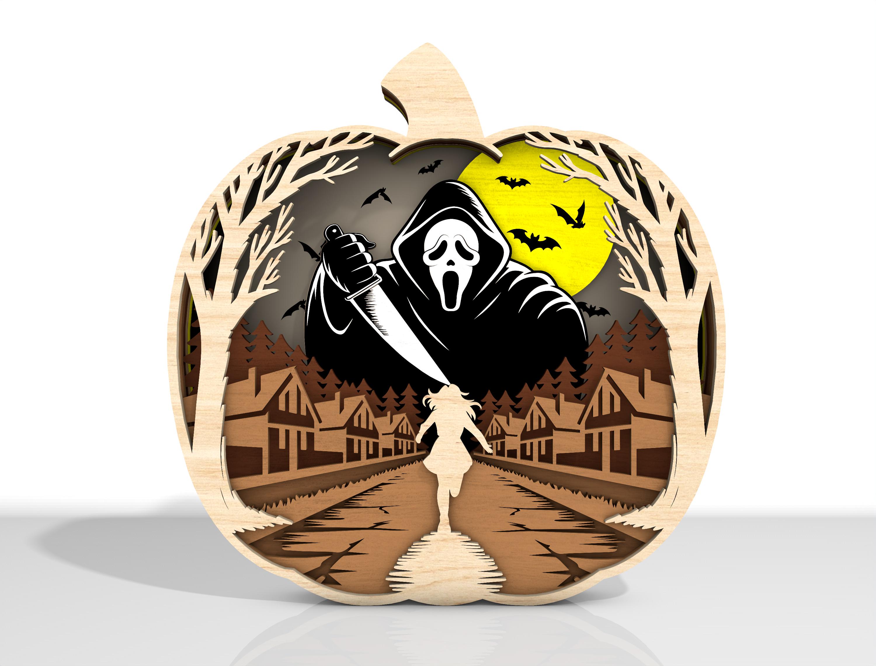 30+ Designs Halloween Laser Cut File Svg,halloween Shelf Sitter Svg ...
