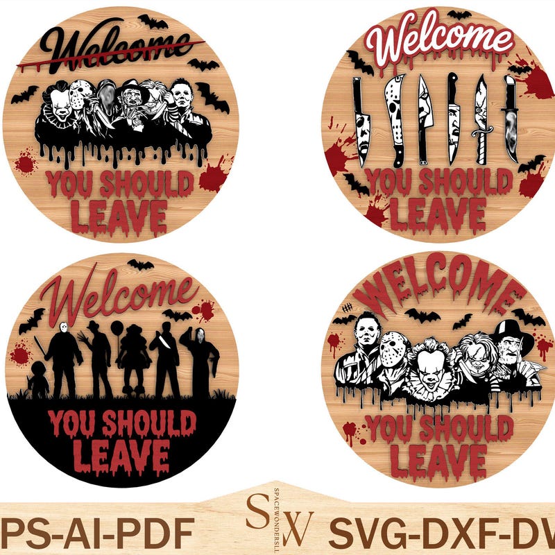 Scream Door Halloween Decor - Etsy