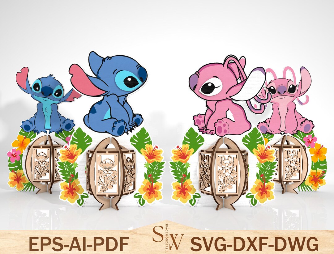 Cartoon Lantern Standing Wood Sign Svg, Catoon Character Svg,aloha ...