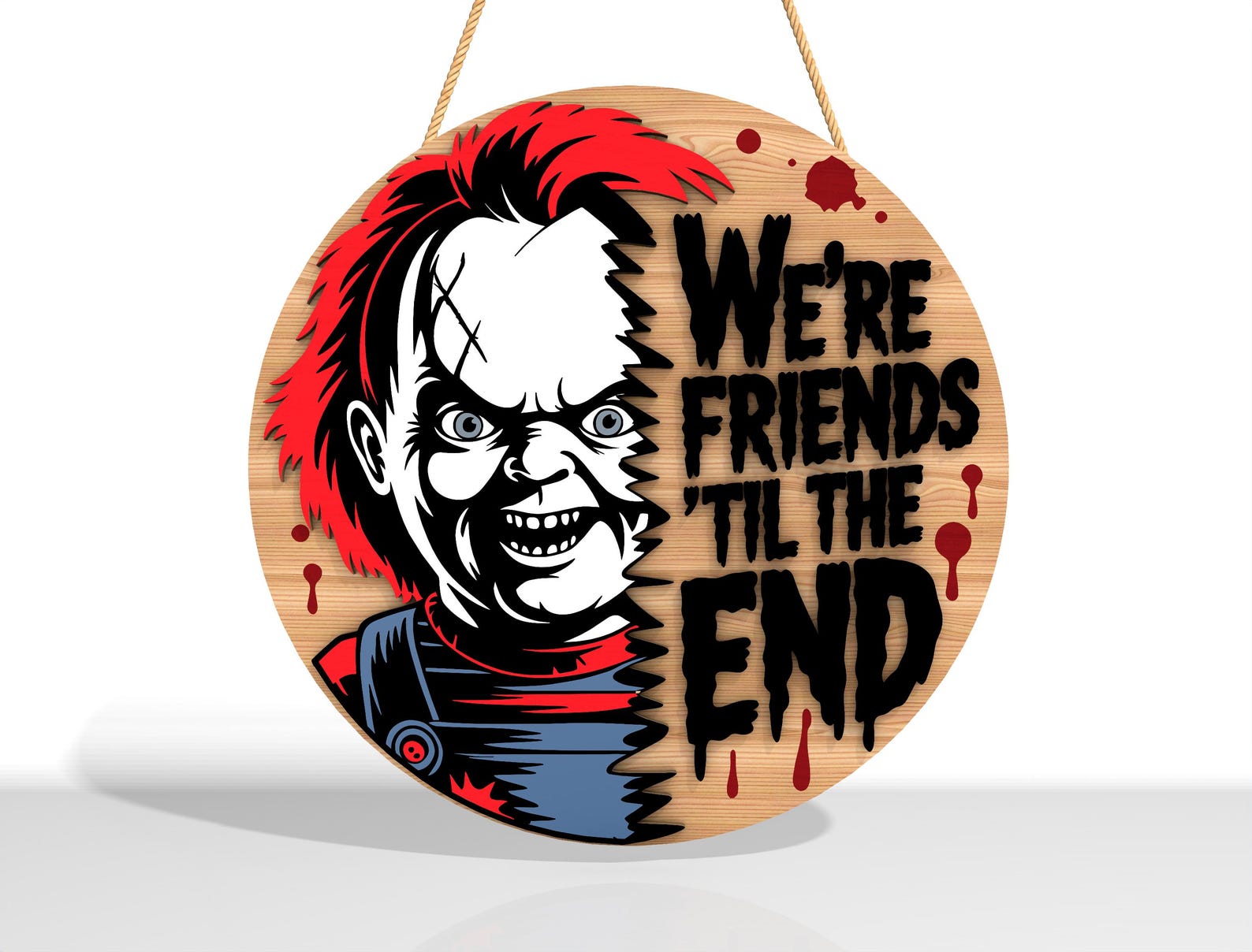 Welcome Horror Door Hanger Svg, Scary Front Door Sign Svg, Horror ...