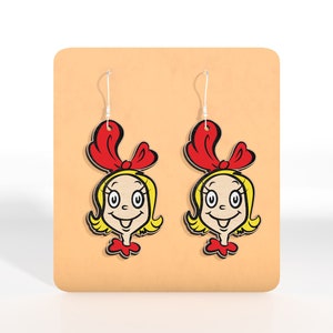 Movie Character Earrings Svg, Earring Christmas Svg, Movie Christmas ...