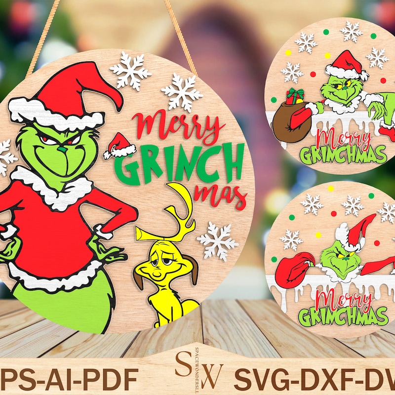 Grinch Sign - Etsy