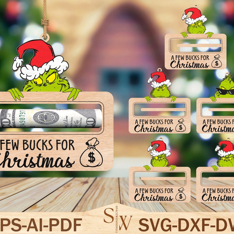 Grinch Money - Etsy