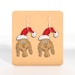 Movie Character Earrings Svg, Earring Christmas Svg, Movie Christmas ...