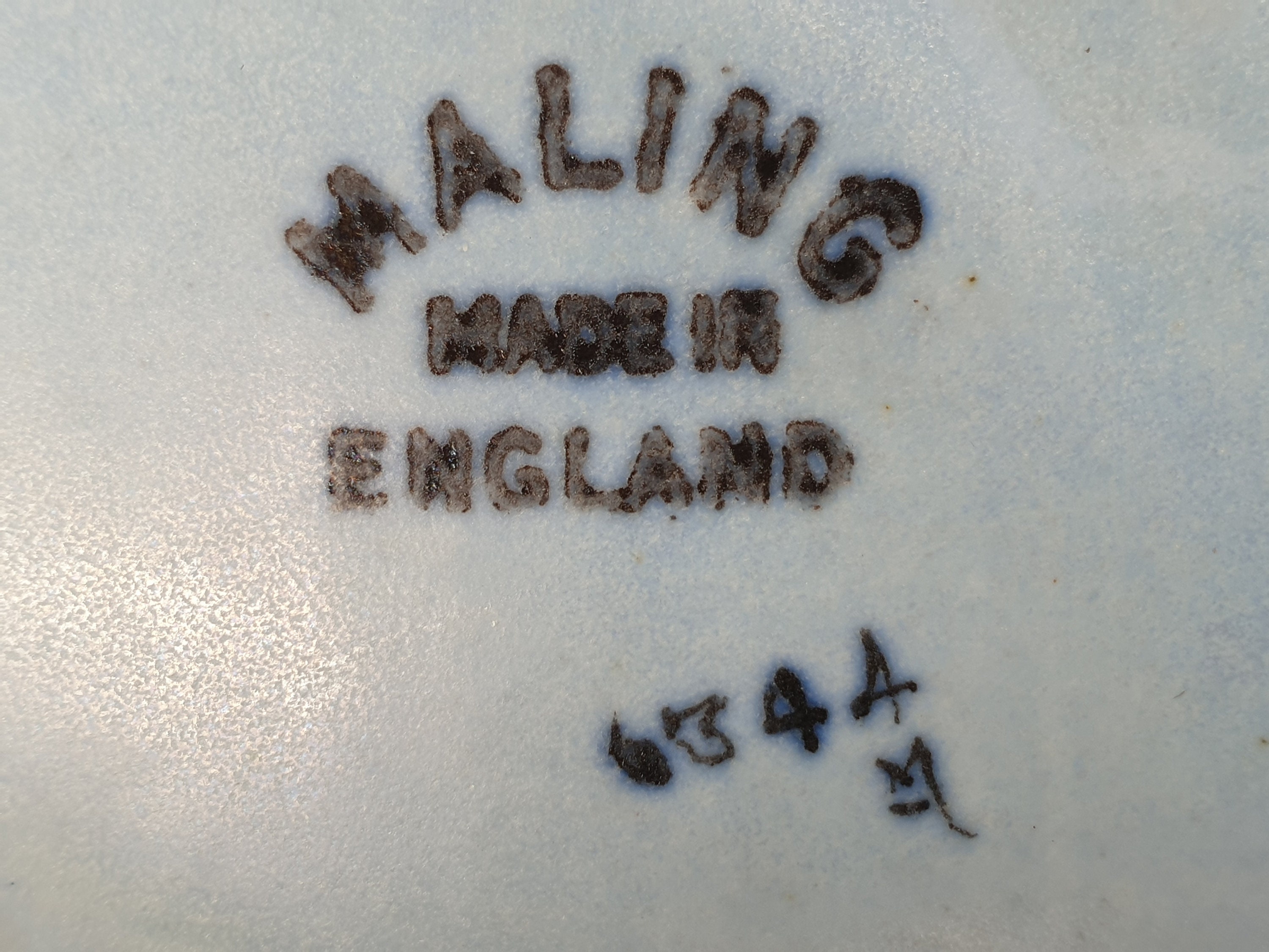 1930s Maling Pottery England storm Effect Multi-coloured Bowl No. 6344 ...