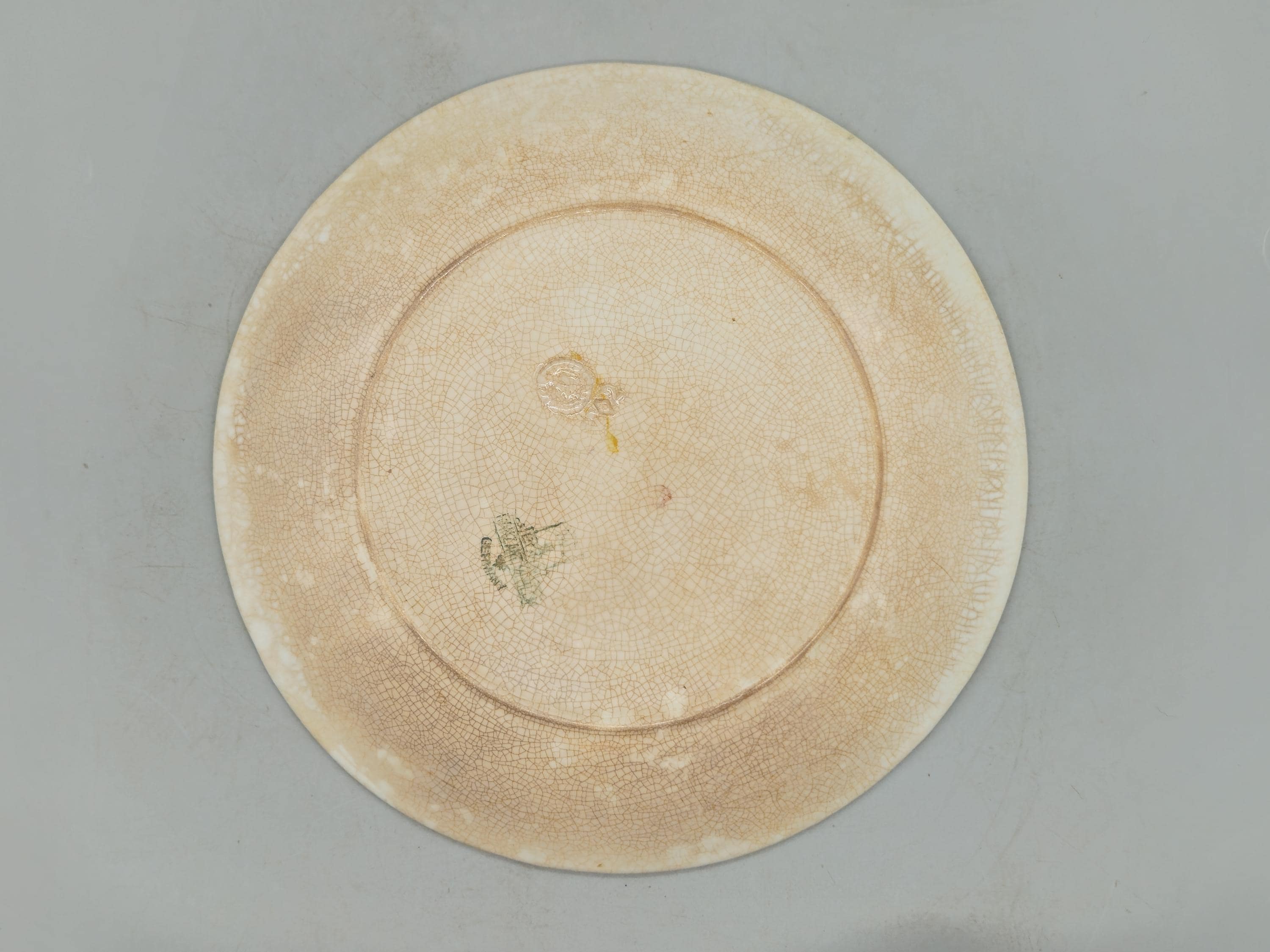 1800s Franz Anton Mehlem Poppelsdorf Germany Porcelain Plate With ...
