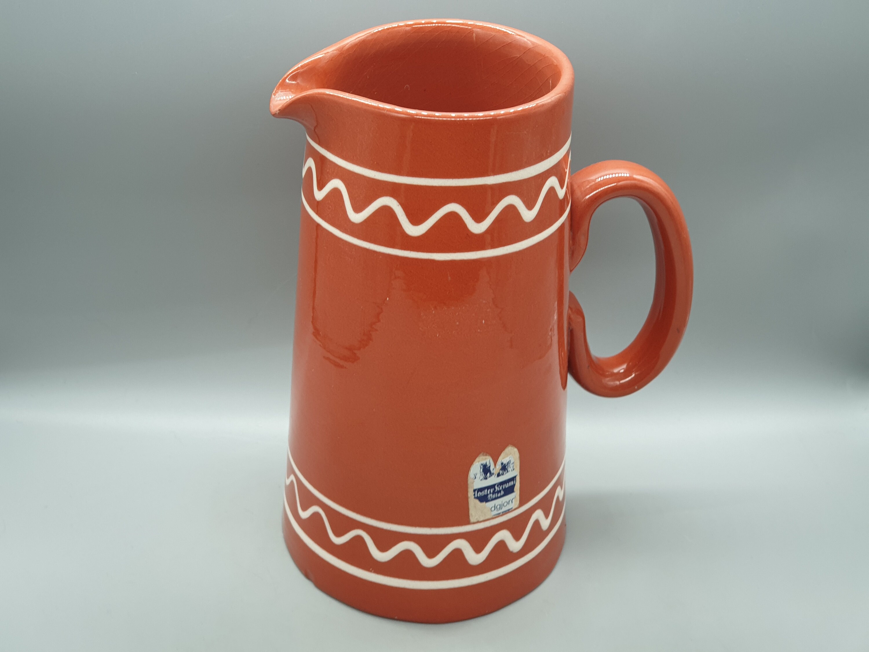 1950s Ystad Keramik Sweden Jug / Pitcher, by Per-olof Holmén ...