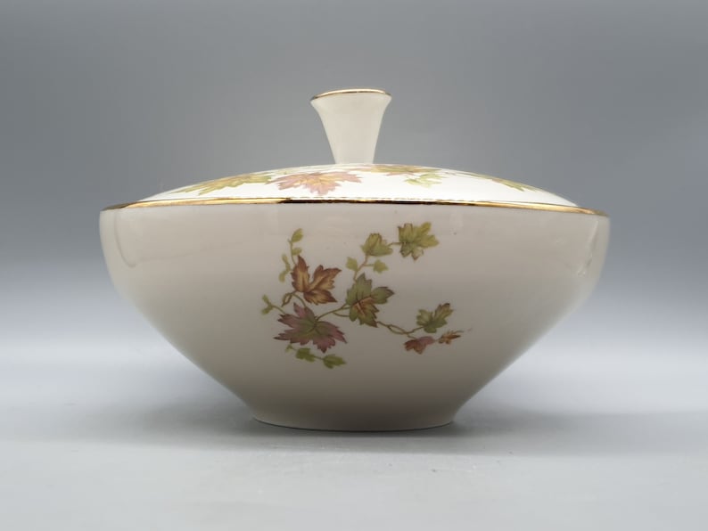 1960s Zeh Scherzer Bavaria Dish With Lid & Gold Floral - Etsy