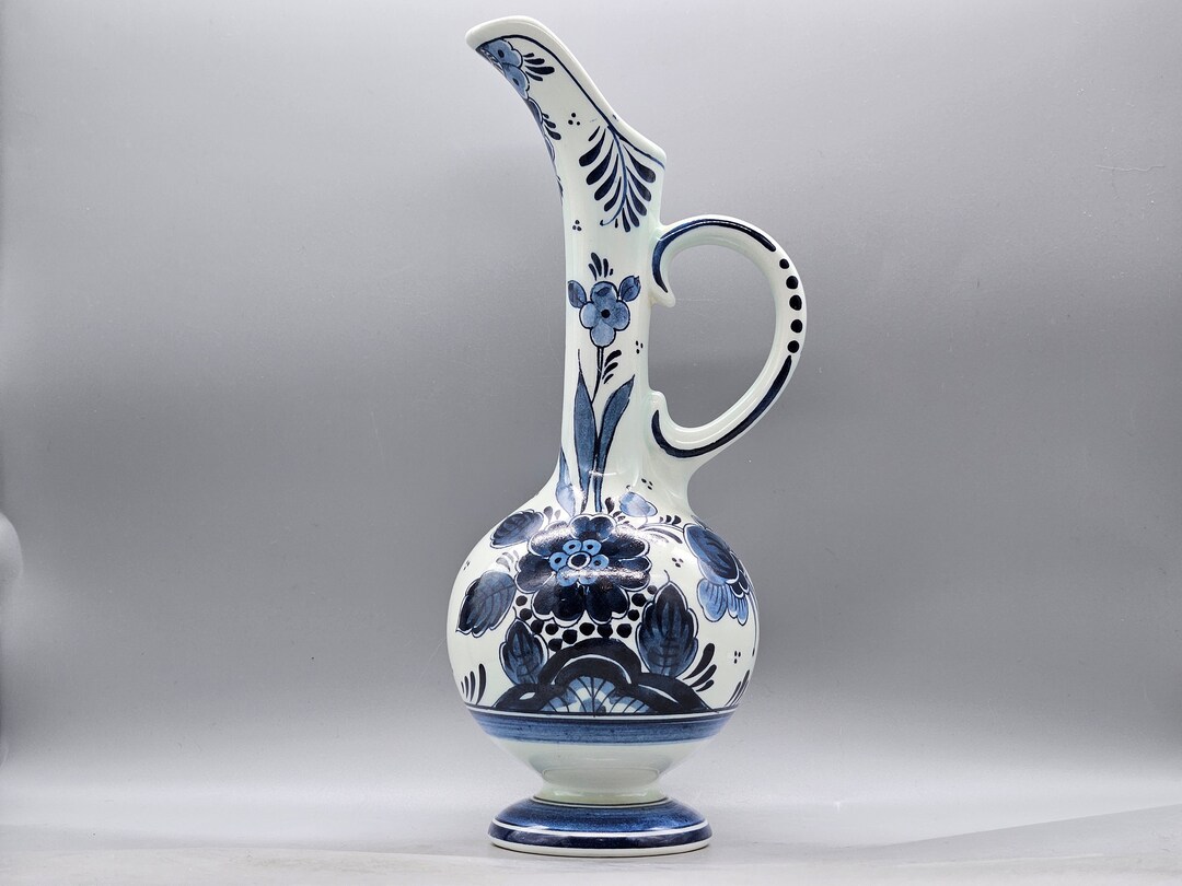 Vintage Royal Goedewaagen Netherlands "blauw Delft" Handmade ...