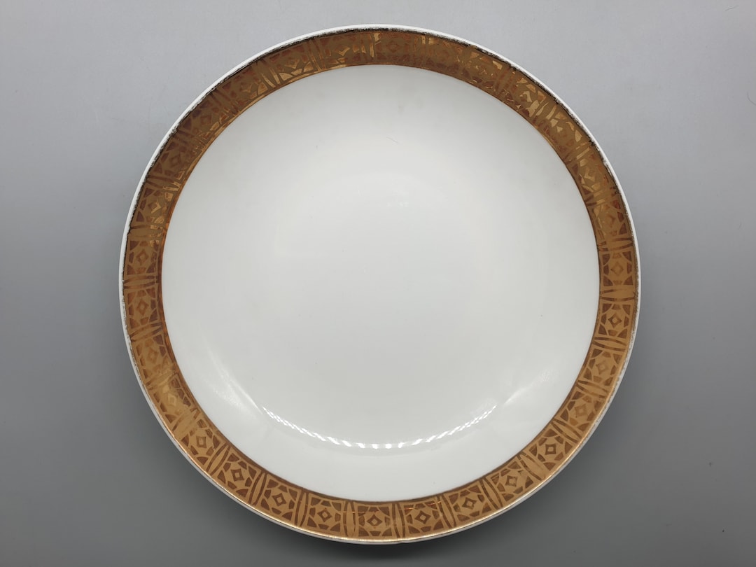1950s Lorenz Hutschenreuther Selb Bowl With Gold Decorations | Händel ...