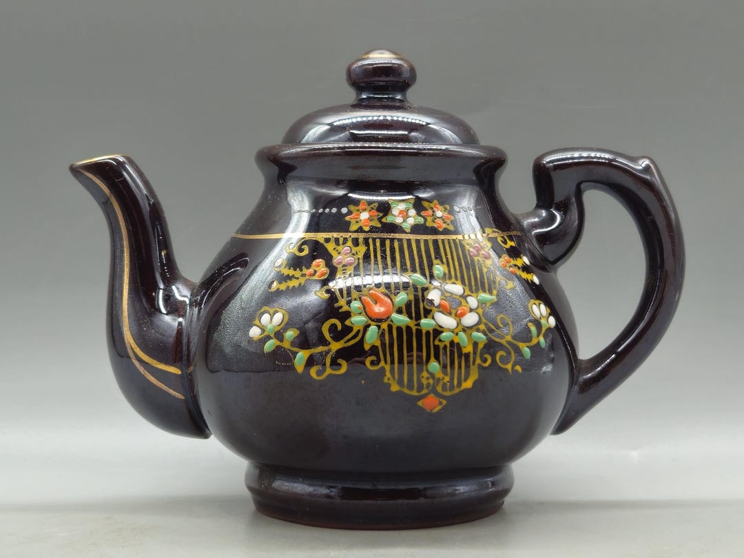 Vintage Miniature Ceramic Teapot / Coffee Pot - Etsy