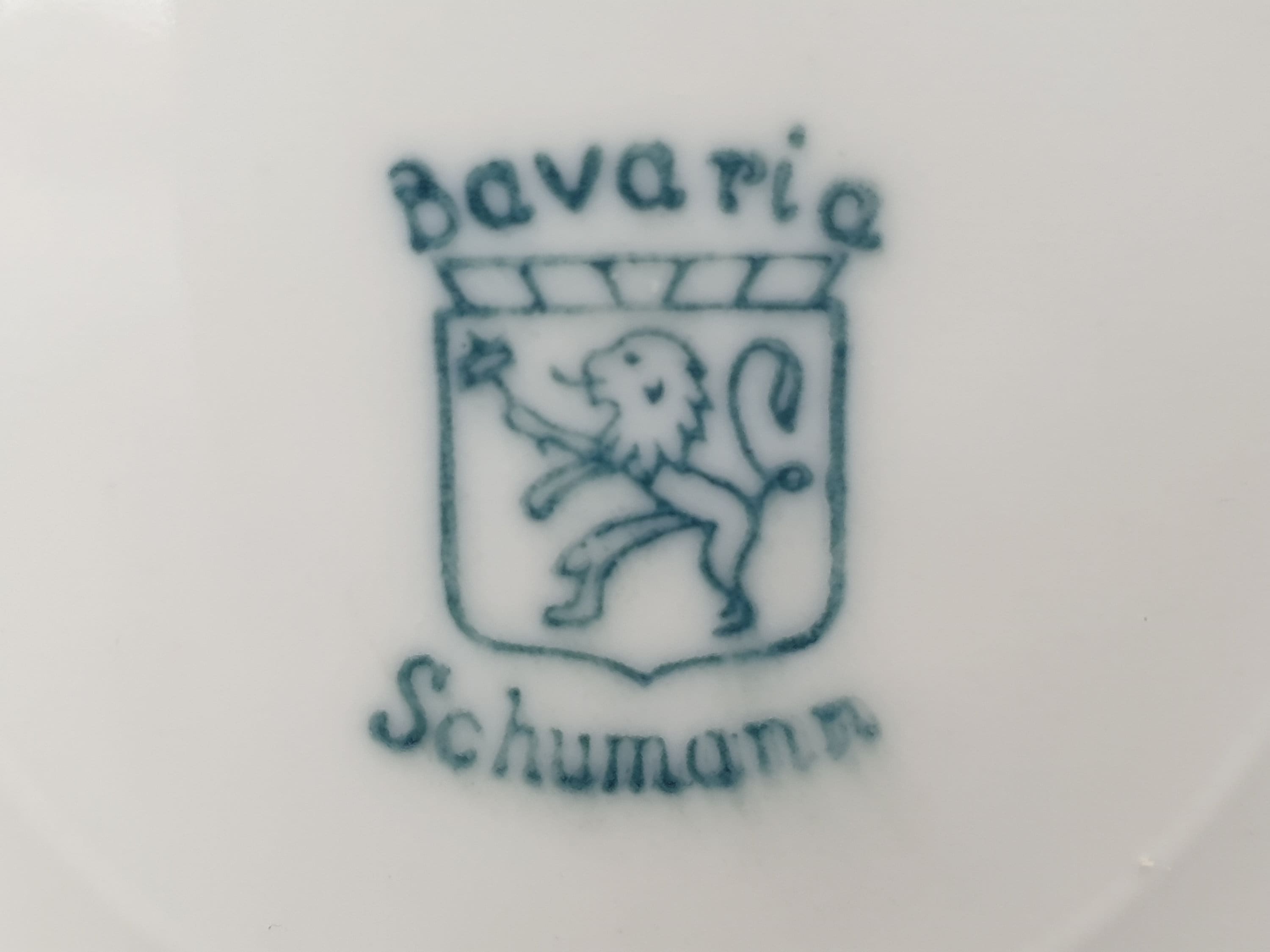 1920s Schumann Arzberg Bavaria Square Appetizer Plate | Vintage German ...