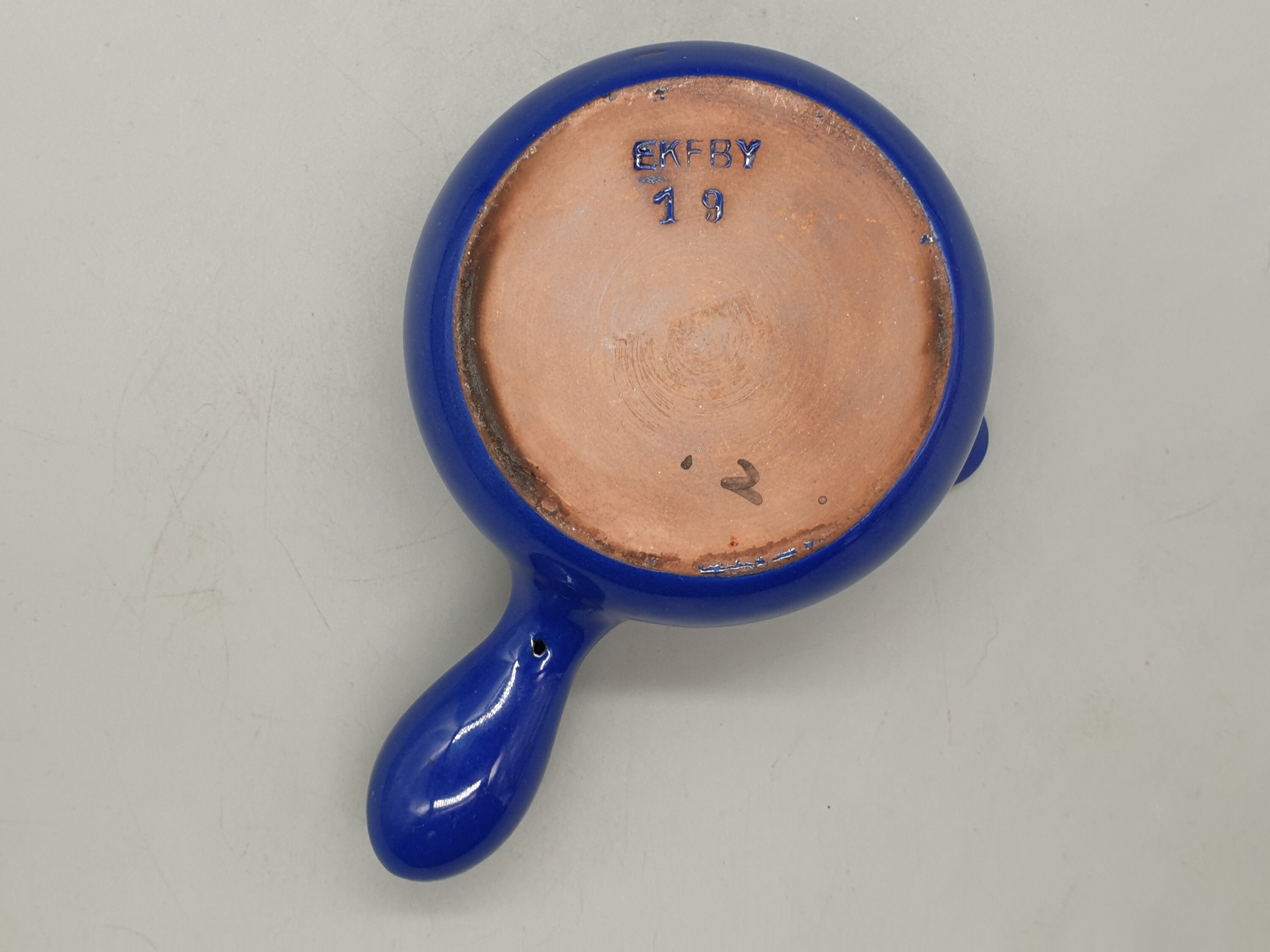 1920s Upsala Ekeby Sweden Caquelon / Fondue Fondue Pot / Bowl No. 19 ...