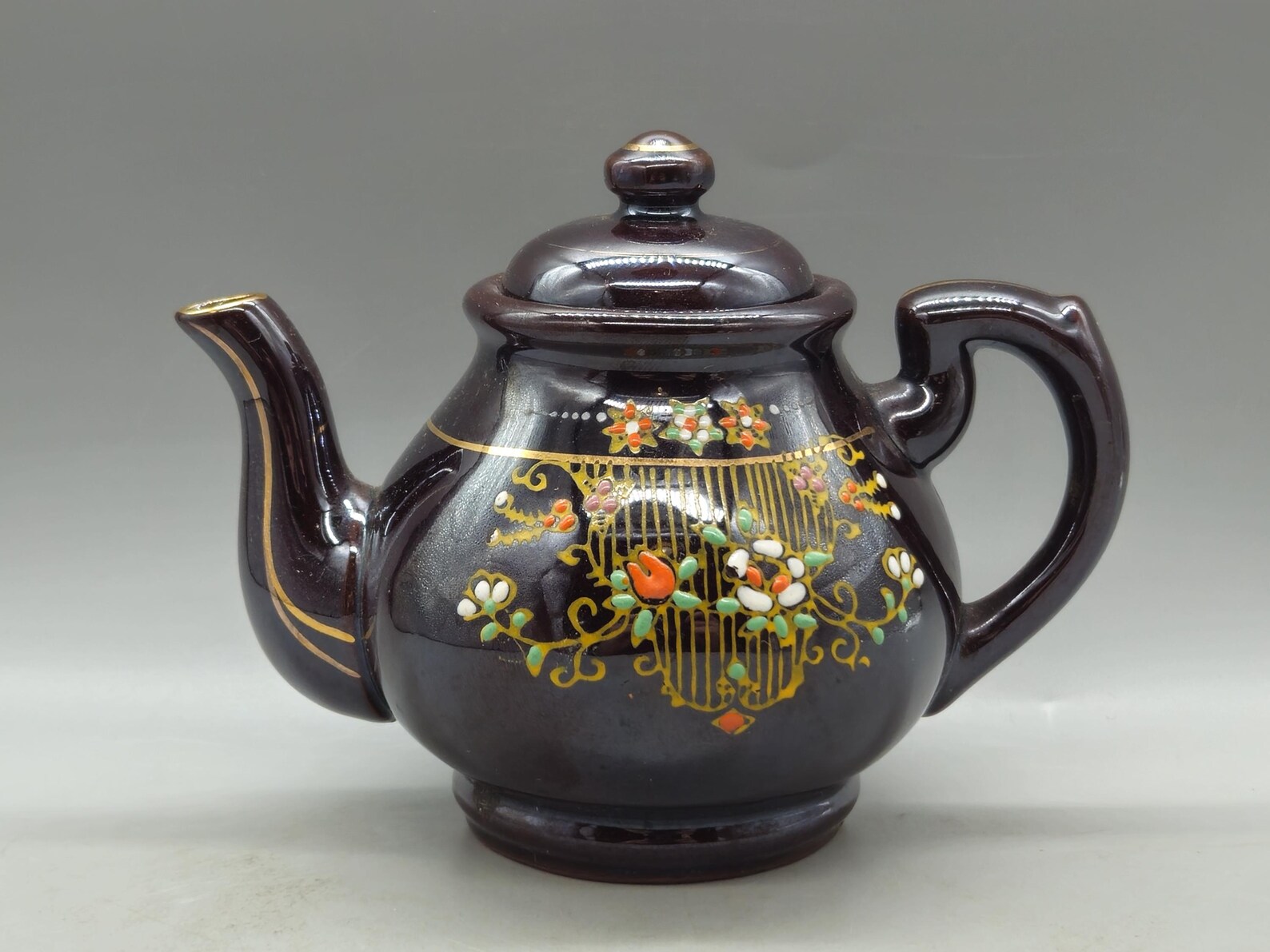 Vintage Miniature Ceramic Teapot / Coffee Pot - Etsy