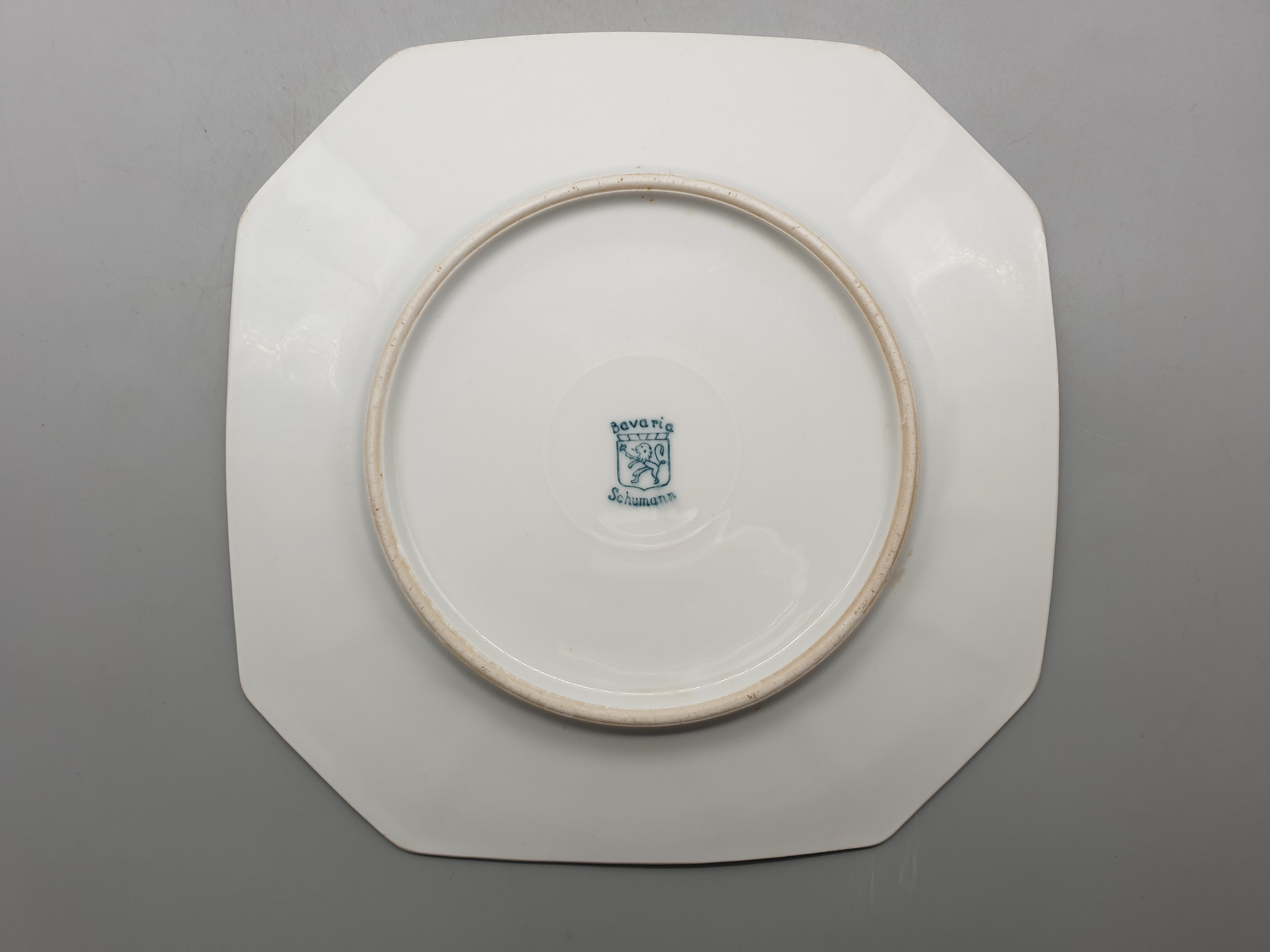 1920s Schumann Arzberg Bavaria Square Appetizer Plate | Vintage German ...