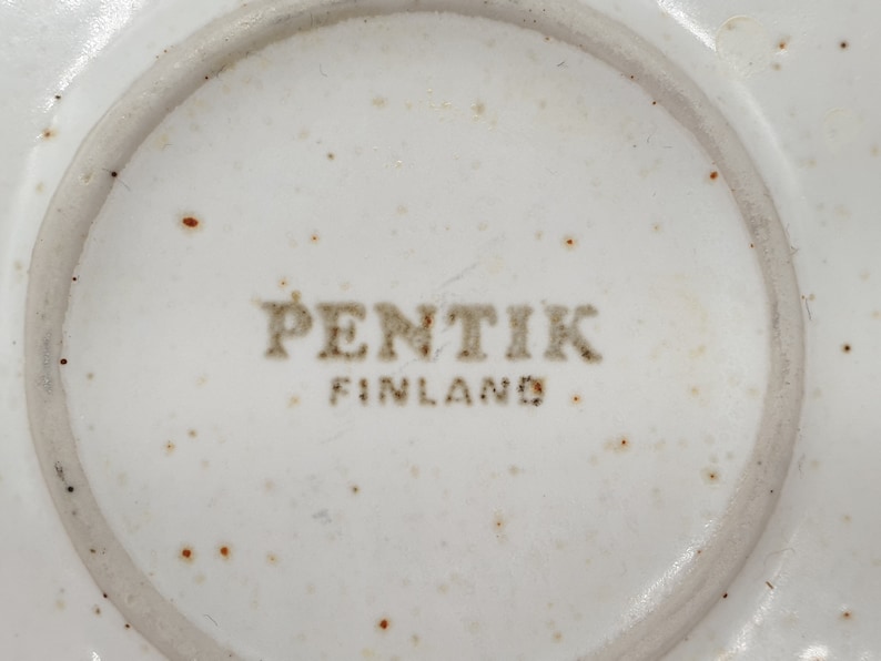 Vintage Pentik Finland Ceramic Plate Finnish Pottery - Etsy