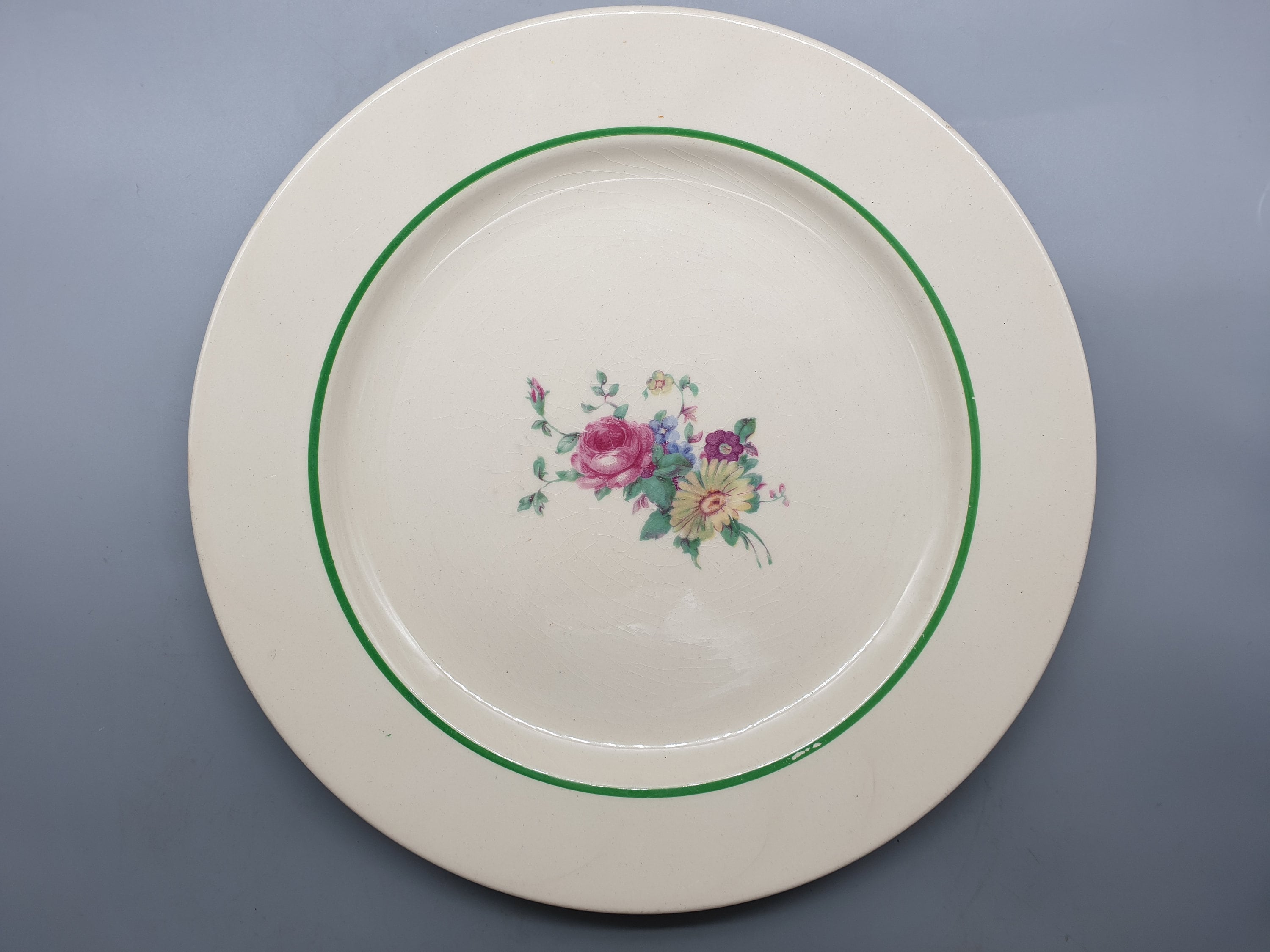 1940s Rörstrand Sweden carmensita Dinner Plate Sverige Vintage ...