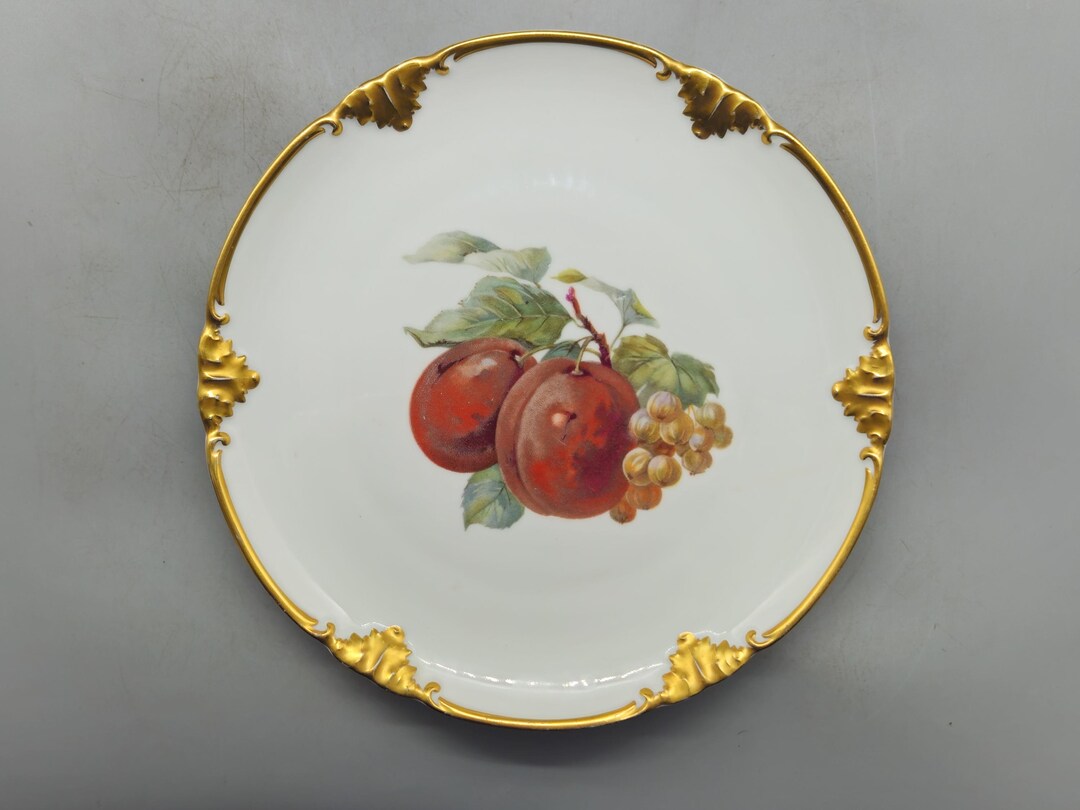 1920s Krautheim & Adelberg Bavaria Germany Porcelain Dessert Plate With ...