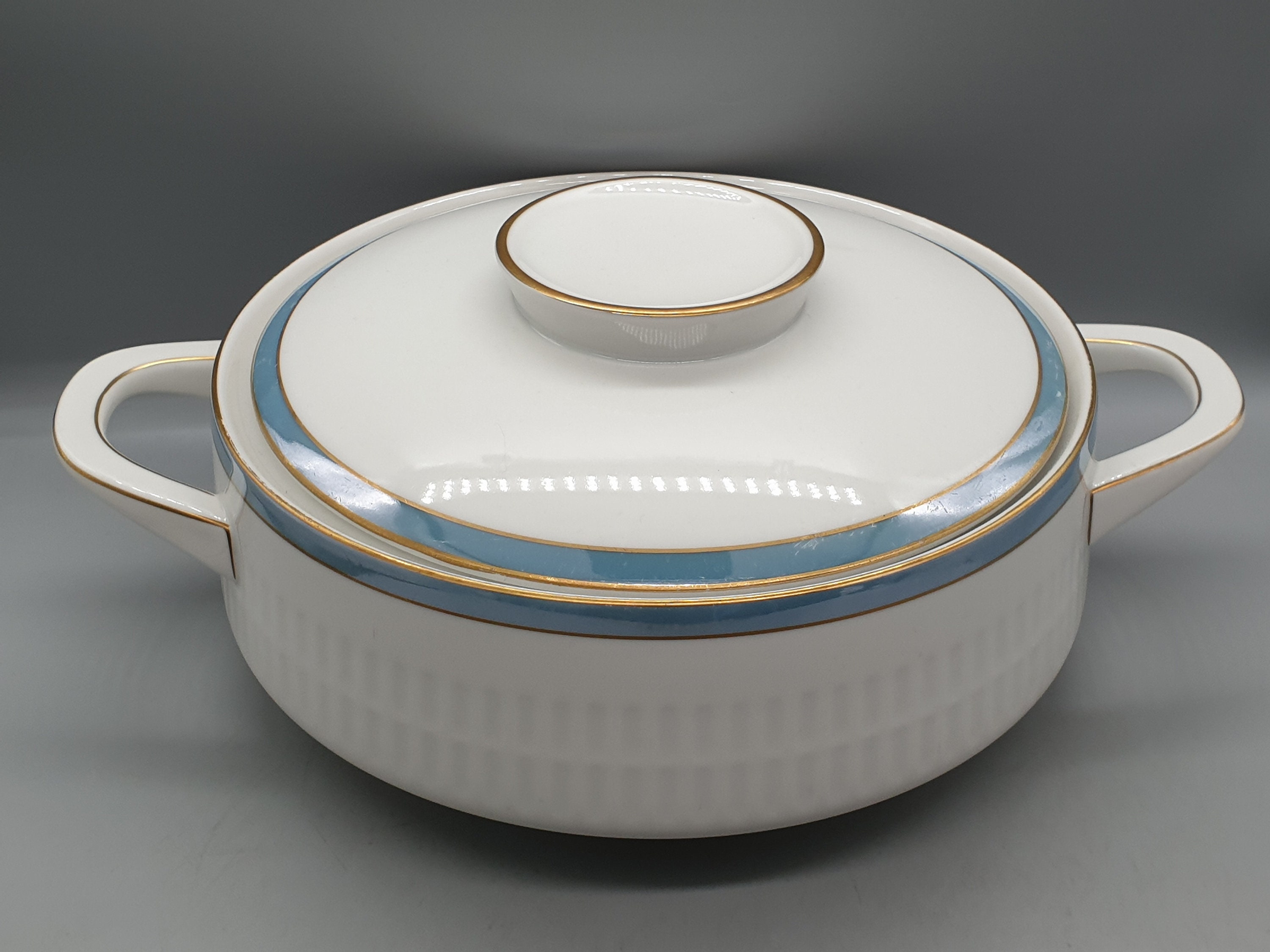 1960s Zeh, Scherzer Bavaria Soup Tureen With Gold Decorations Vintage West German Porcelain - Etsy