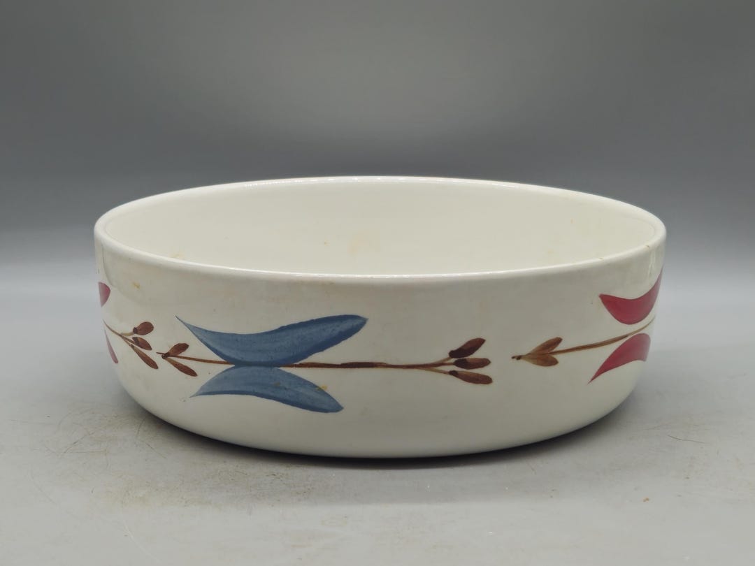 Vintage Rörstrand Sweden Porcelain Fireproof Baking Bowl | Oven Safe ...
