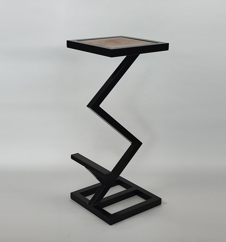 Bar Stool Handmade Minimalist Handmade Furniture Decor Kitchen Design ...