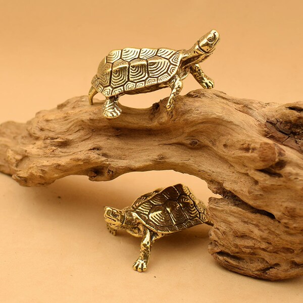 Brass Turtles - Etsy